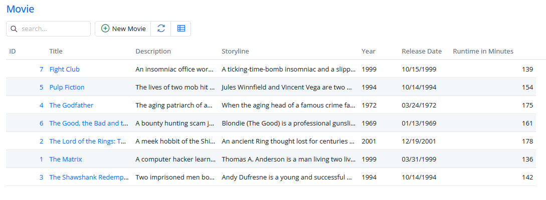 Customizing Quick Search - Serenity Guide