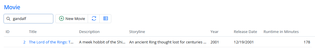Customizing Quick Search - Serenity Guide